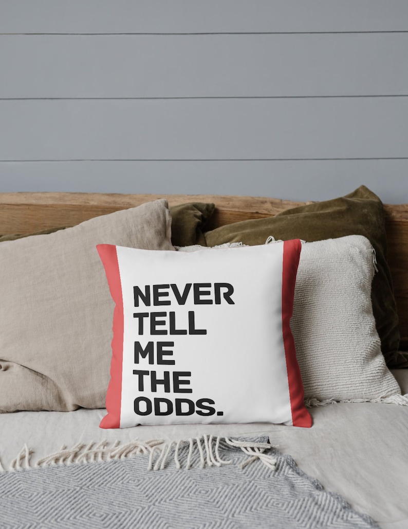 Never Tell Me the Odds Digital Print Instant Download Star Wars Quotes ...