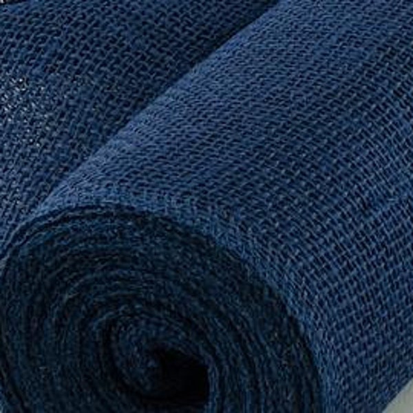 Navy Blue Burlap - Etsy