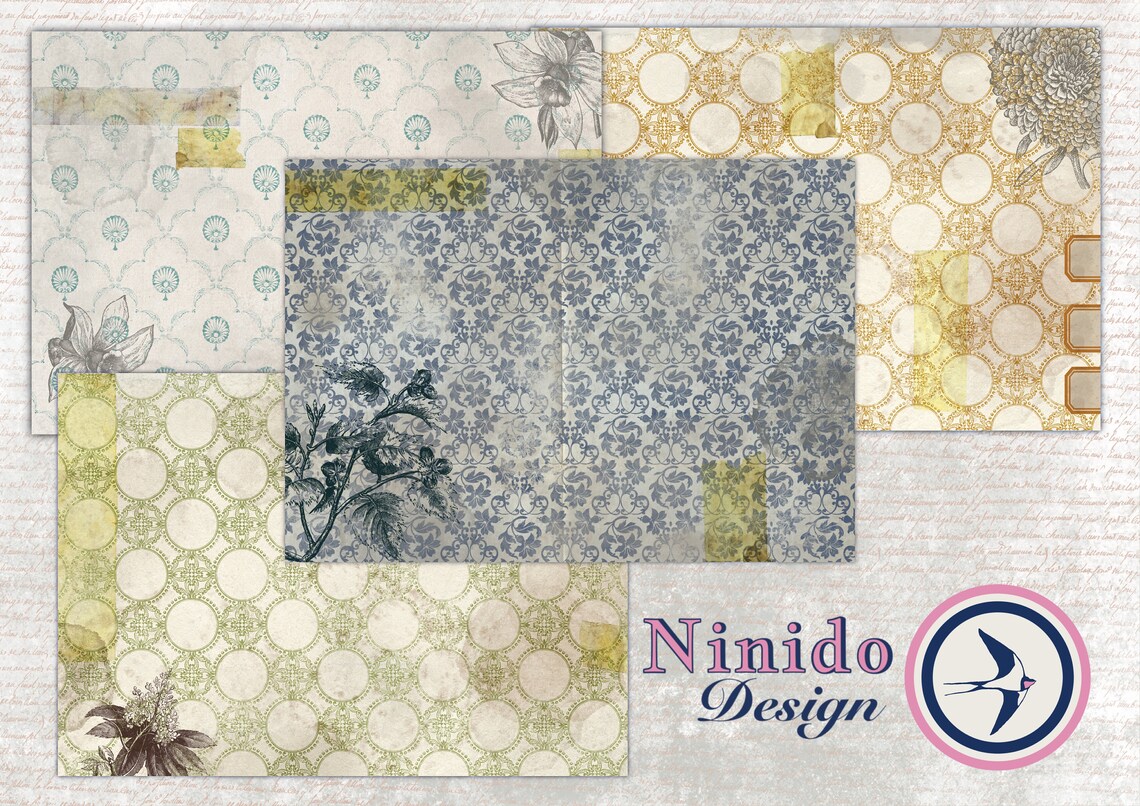 Memory Papers 1 Ephemera Kit for Junk Journal Scrapbooking and ...