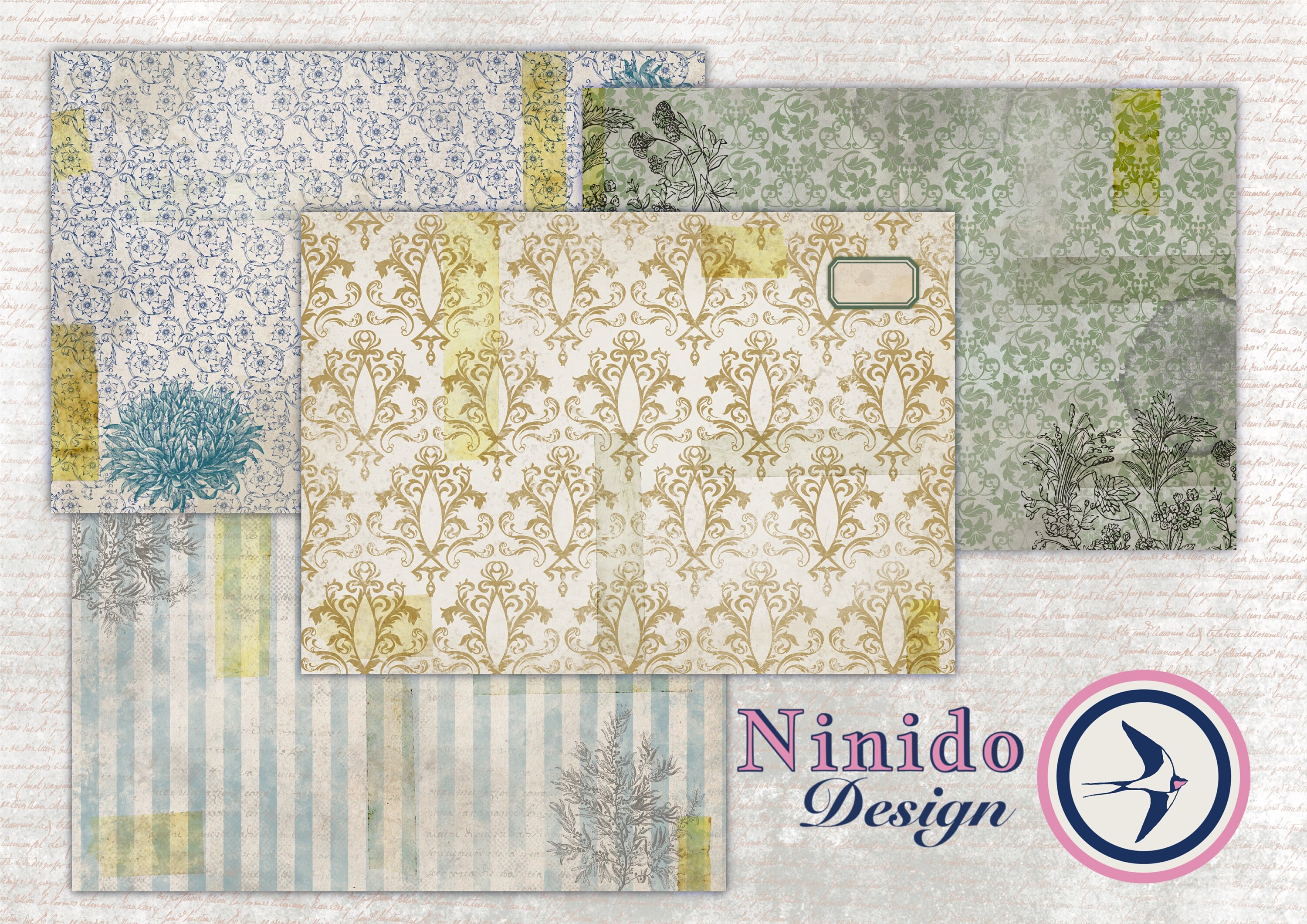 Memory Papers 2 Ephemera Kit for Junk Journal Scrapbooking and ...