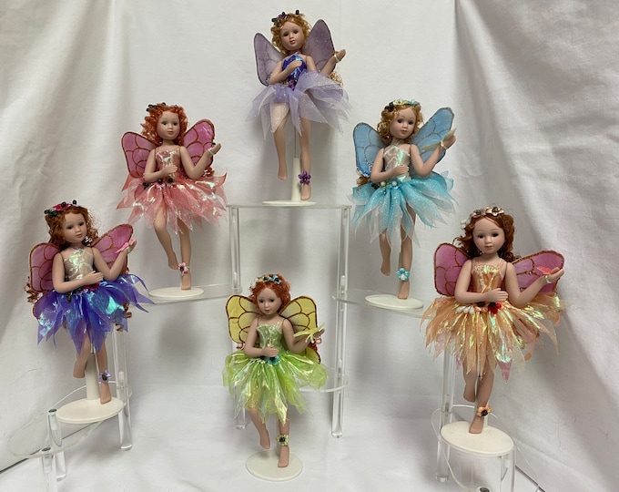 Fairy Doll - LUMINA - Bendable Fairy - Posable Art Doll - Unique ...