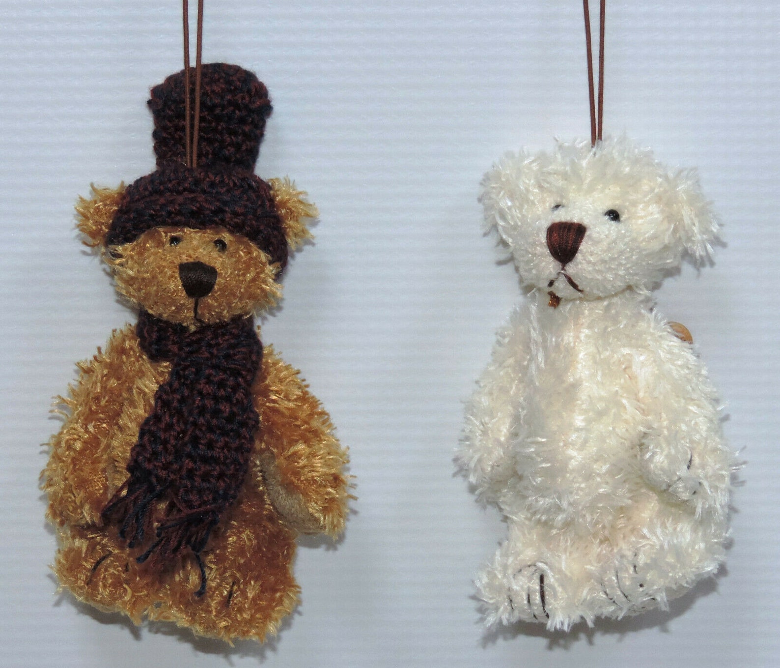 Miniature Teddy Bear Ornaments - 12 Pc. Assorted Set - Etsy