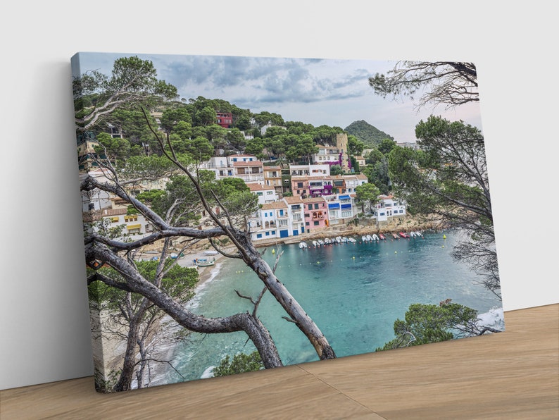 Cala Sa Tuna Seascape Print Coastal Wall Art for Mediterranean Decor ...