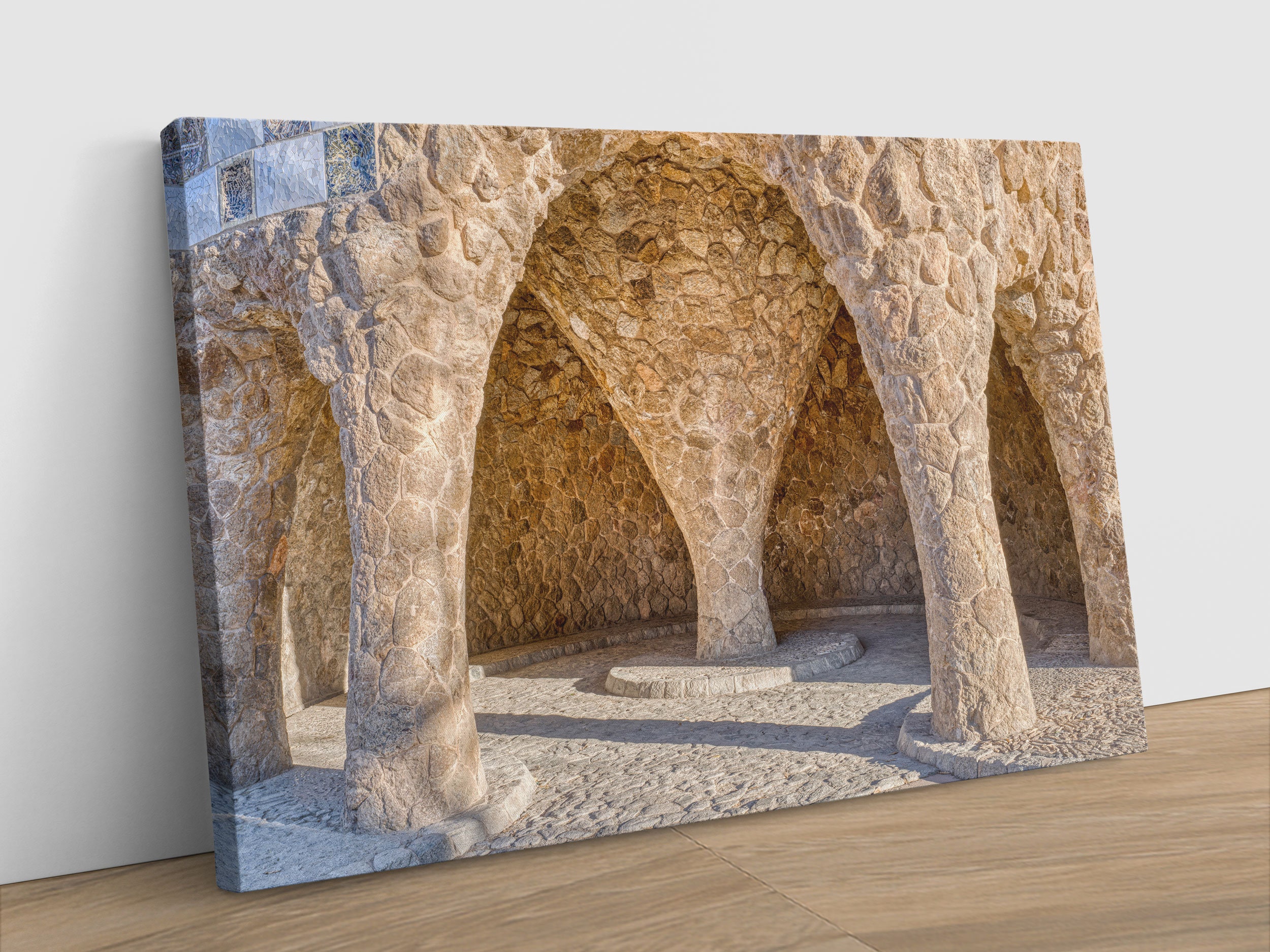 Enchanting Gaudí Wall Art - Printable Poster of Antoni Gaudí at Park ...