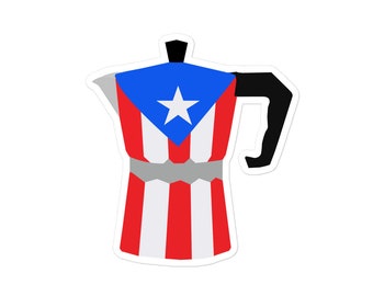 Mini WEPAAA Puerto Rican Flag Sticker Boricua Sticker - Etsy
