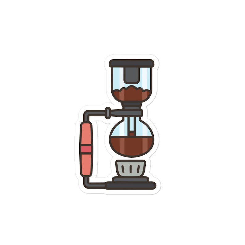 Coffee Siphon Vacuum Sticker Decal for Laptop or Tumbler - Etsy