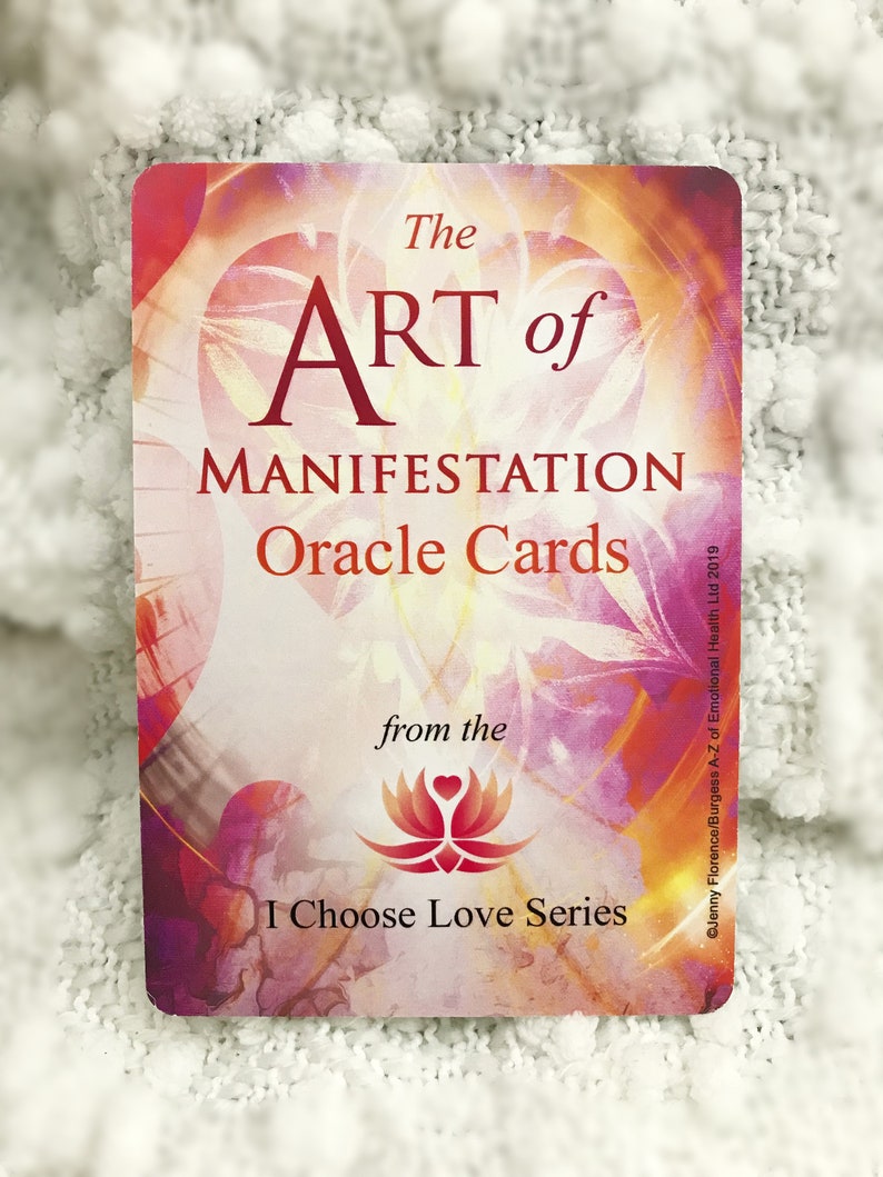 The Art of Manifestation Oracle Cards - Etsy
