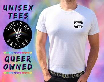 Power Bottom T Shirt - Etsy