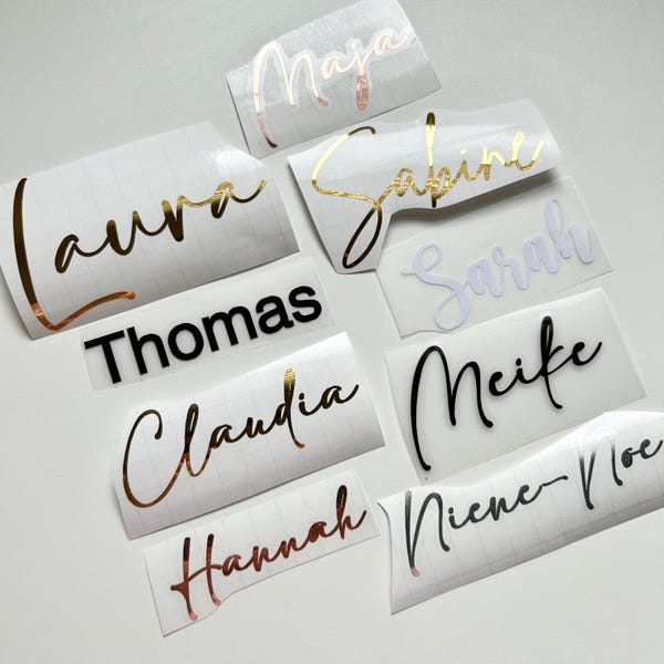 Personalised Stickers - Etsy UK