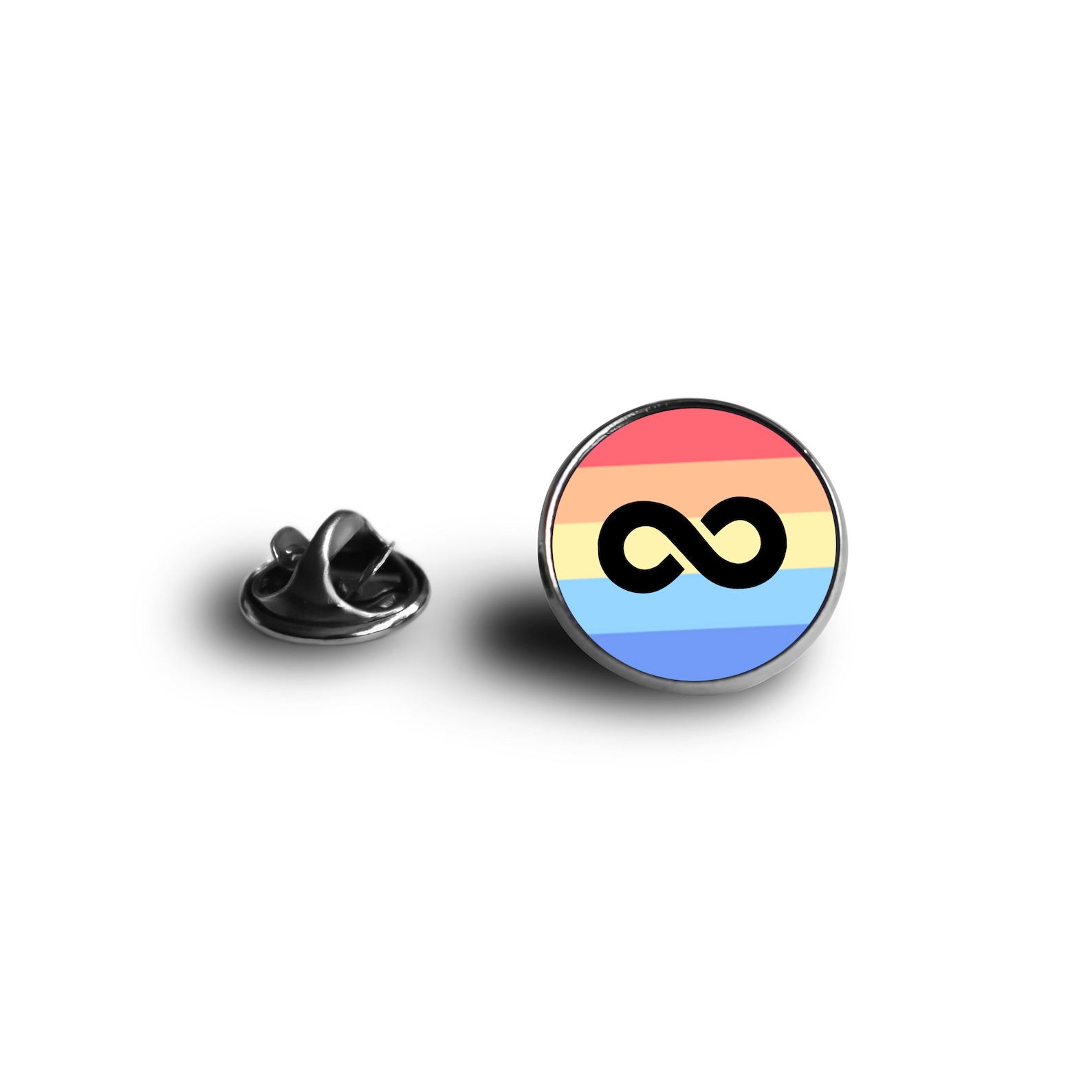 LGBTI Pride Flag Pin Autigender Flag Minimalist Flag - Etsy Ireland