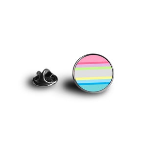 Gender Questioning Pride Flag Pin - Minimalist Flag - Snap Pin ...