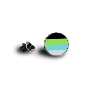 Gender Quioromantic Flag Pin- Wtfromantic or Whatromantic - Minimalist ...