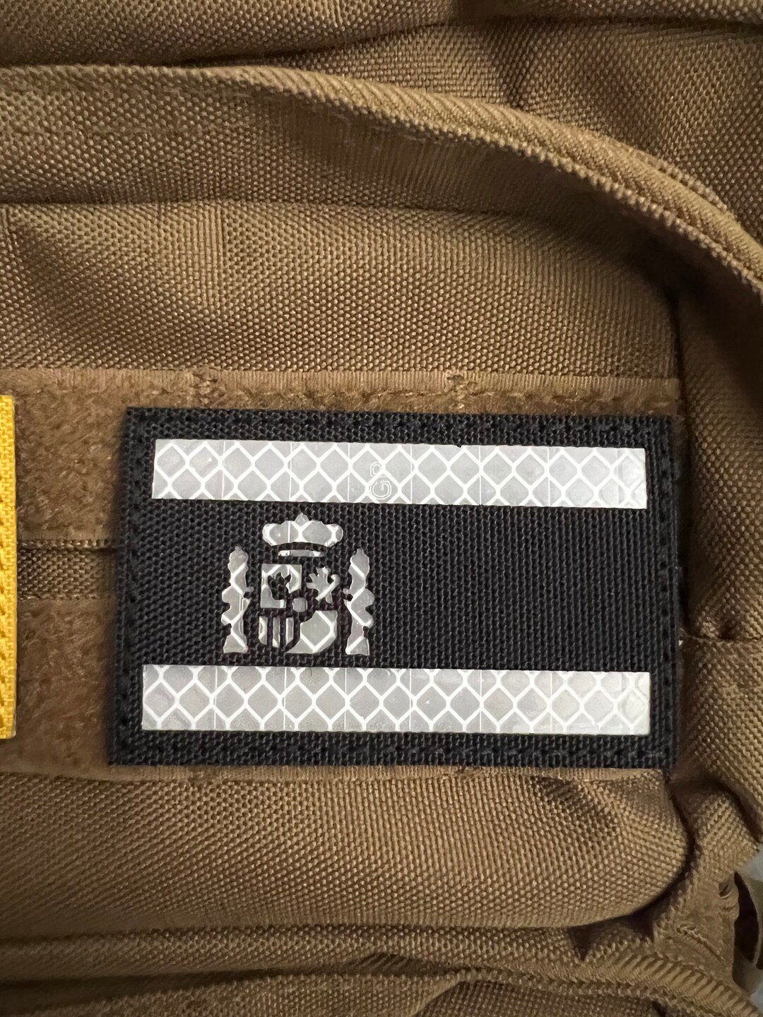 Reflective Patches of the Flag of Spain | for Clothes, Motorcycles or ...