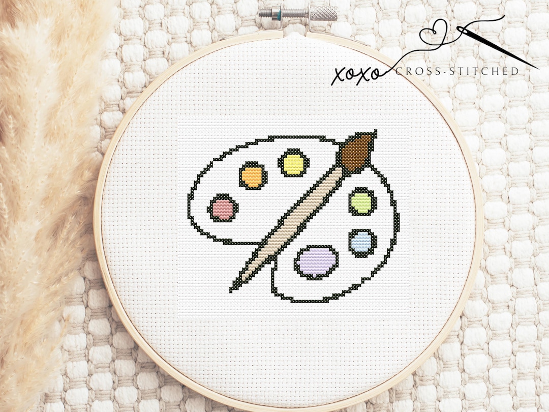 Paint Cross Stitch Pattern - Etsy