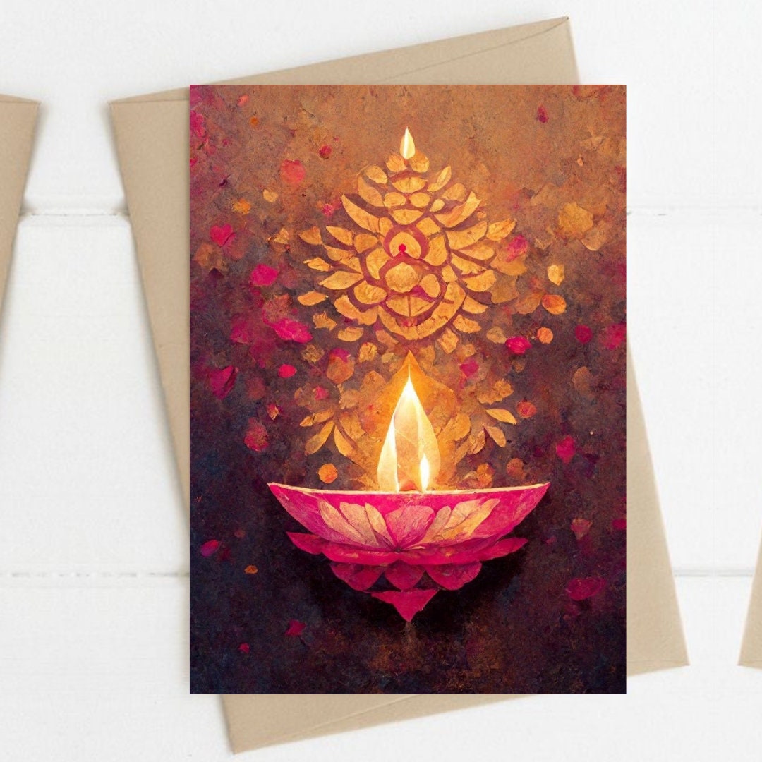 Diwali Cards | 10 Designs to Pick From - Etsy