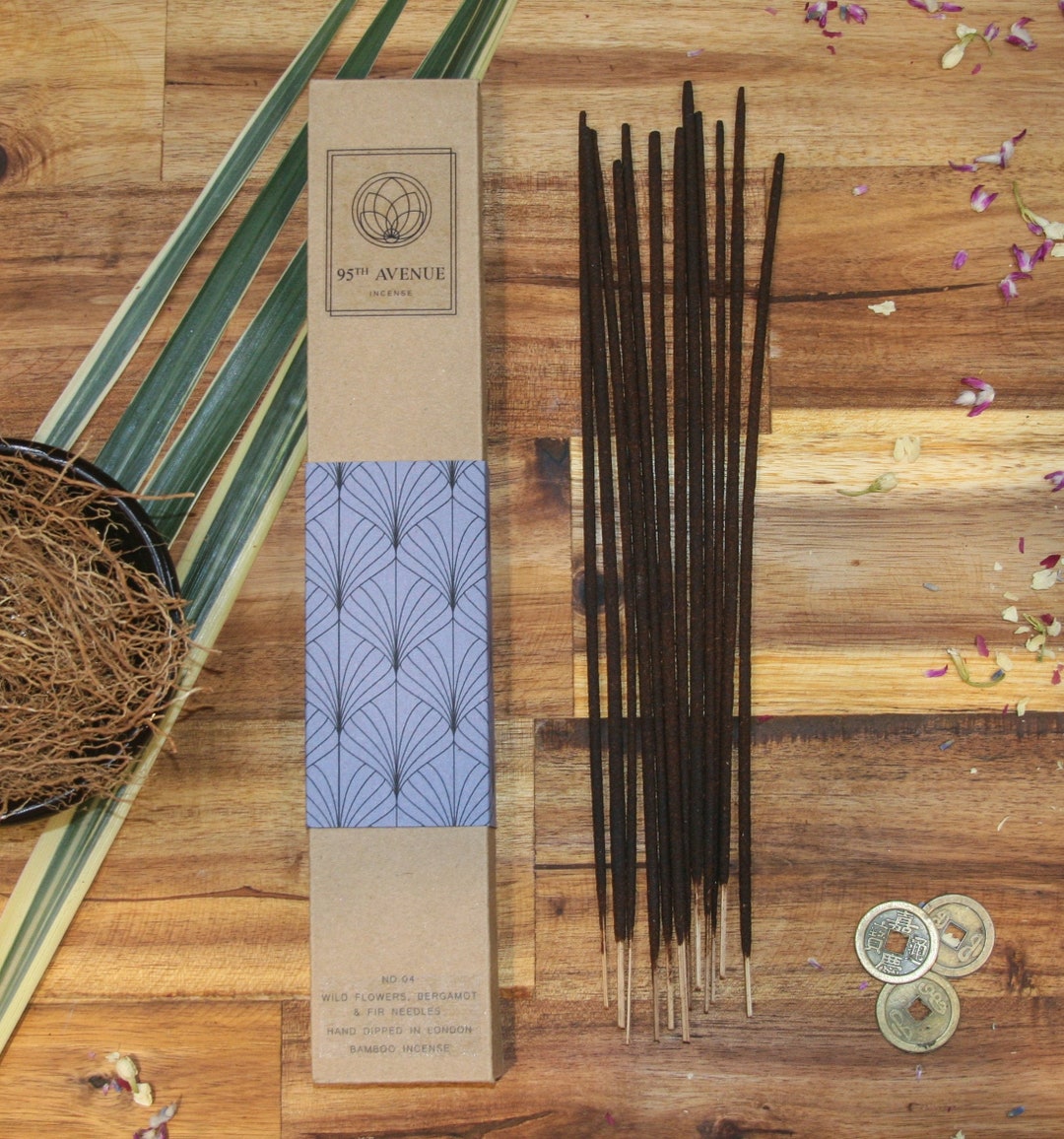 Rose Peony & Agarwood Incense Sticks Hand Dipped Incense Premium ...