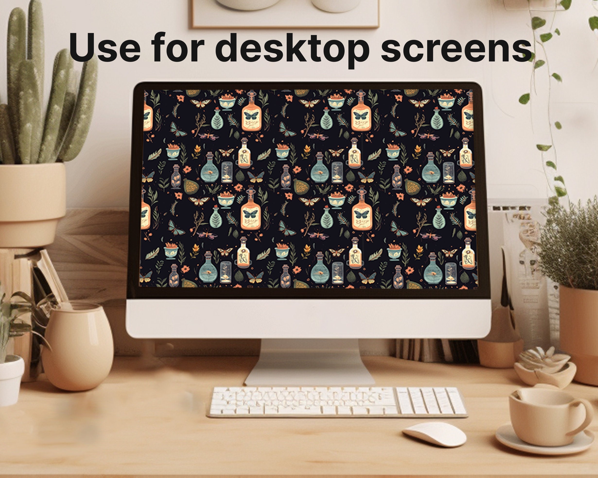 Botanical Oddities Digital Pattern Digital Prints, Seamless Designs ...