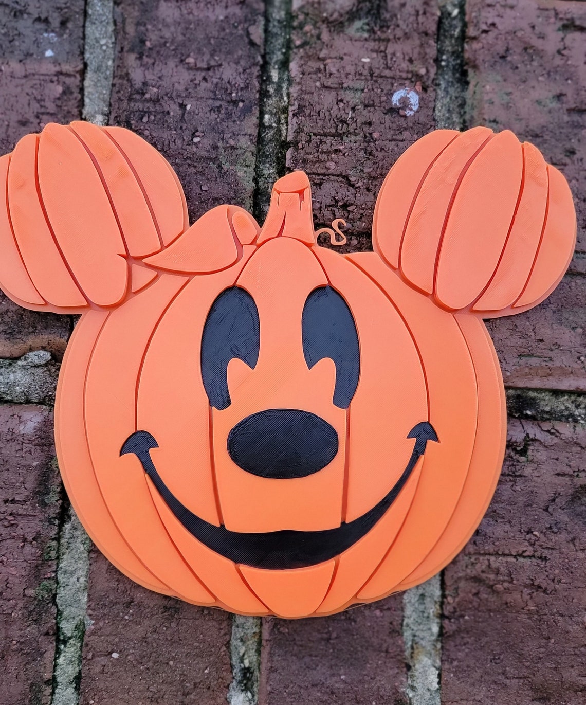 Mickey Pumpkin, Mickey Halloween Decoration - Etsy