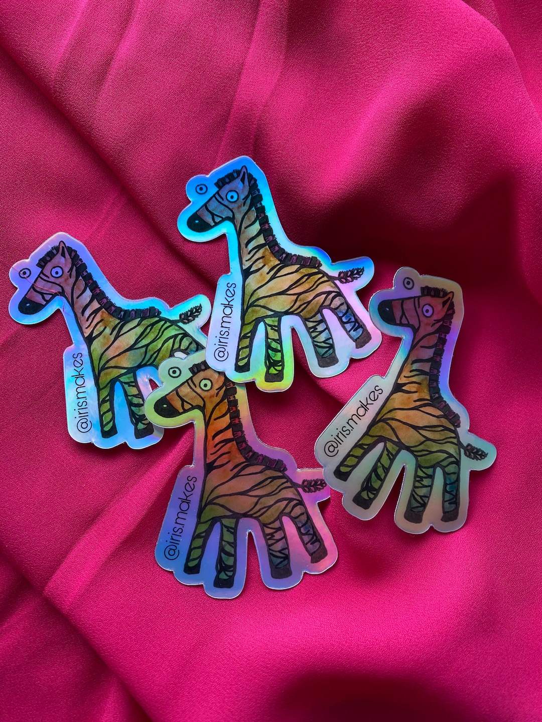 Rare Disease Rainbow Zebra Sticker - Etsy