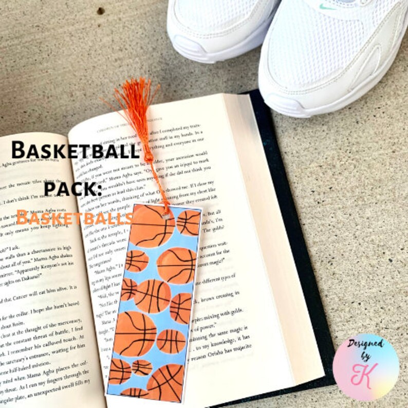 Basketball Bookmarks~~with Tassels!! - Etsy