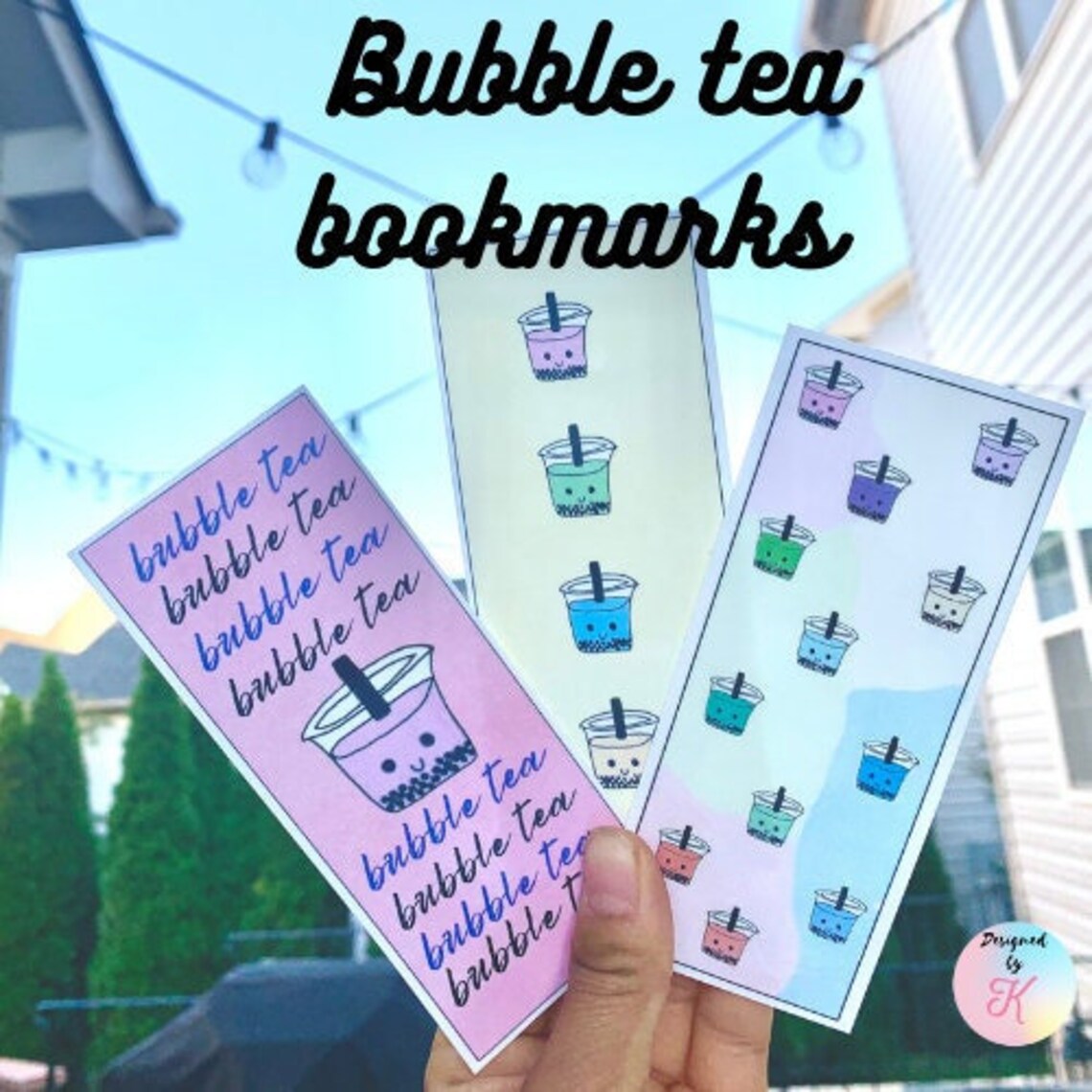 Bubble Tea Bookmarks!~~~ - Etsy
