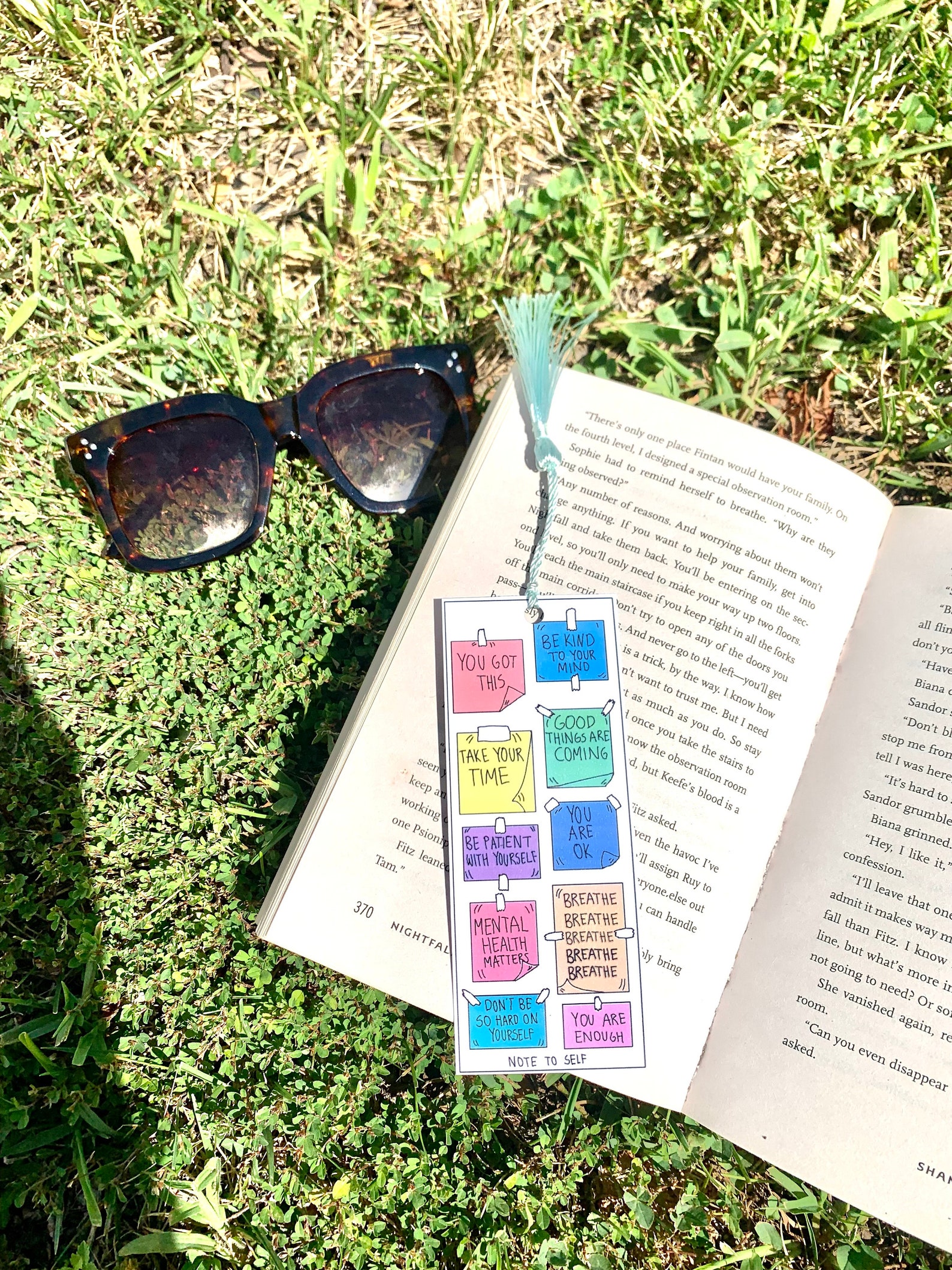 Mental Health Matters Bookmarks~~comes With a Tassel! - Etsy