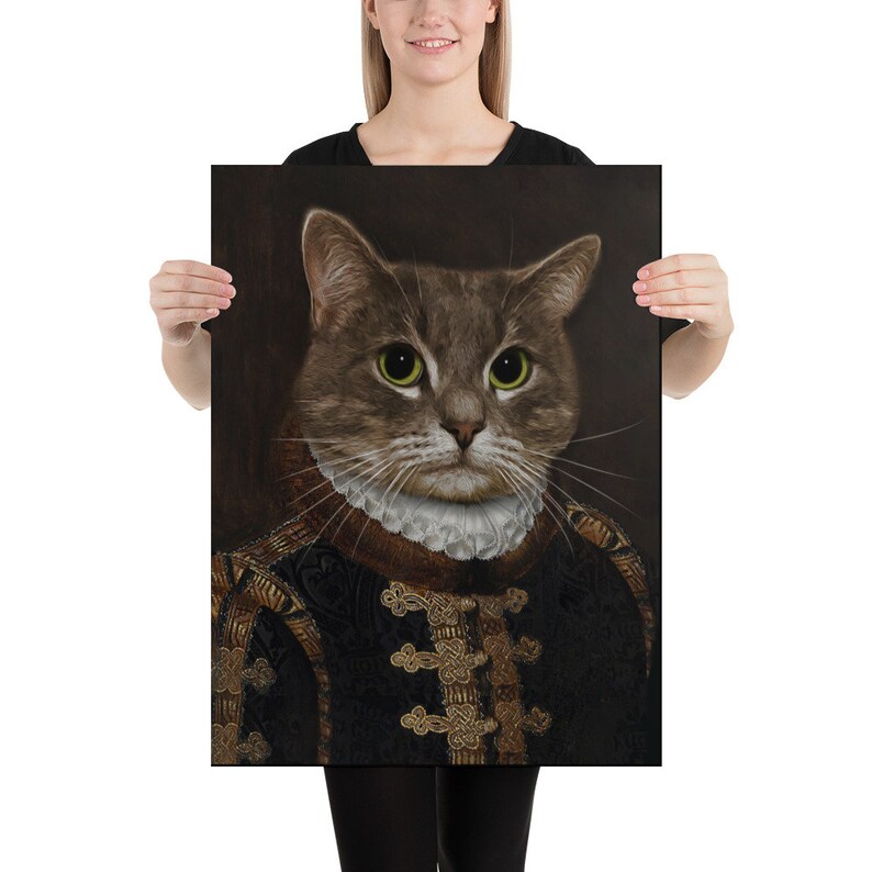 Milo Renaissance Portrait Poster - Etsy