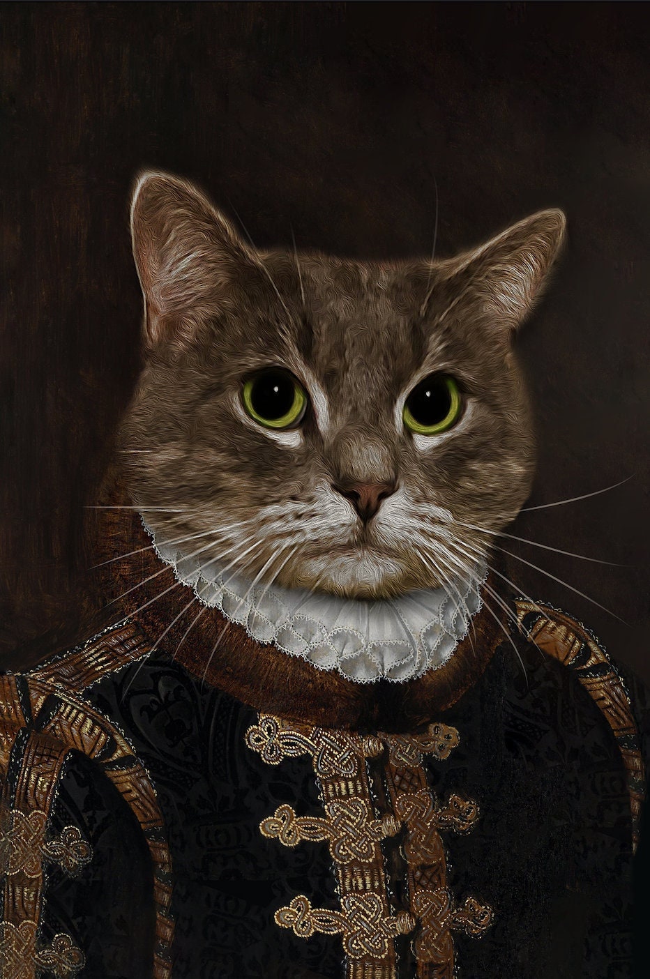 Milo Renaissance Portrait Poster - Etsy