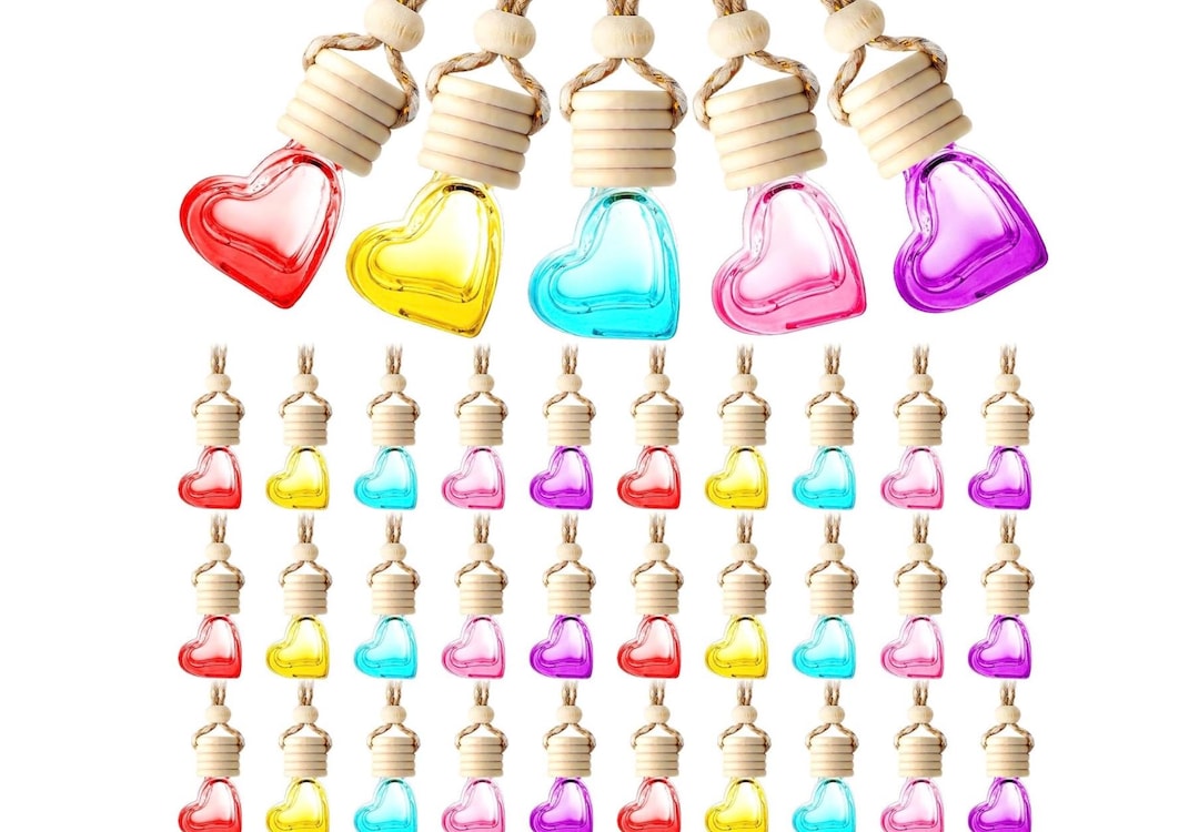 Heart Car Diffuser Charm, Handmade Fragrance Oils (5 Ml) - Etsy