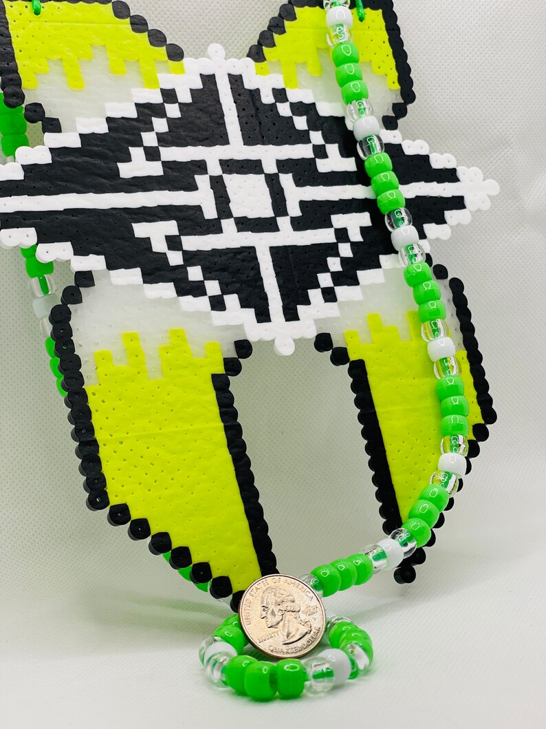 Excision Slander Logo Perler Necklace - Etsy
