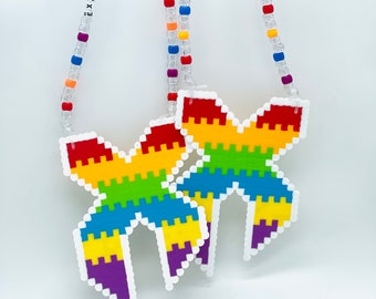 Korn, Logo, Perler, Necklace - Etsy