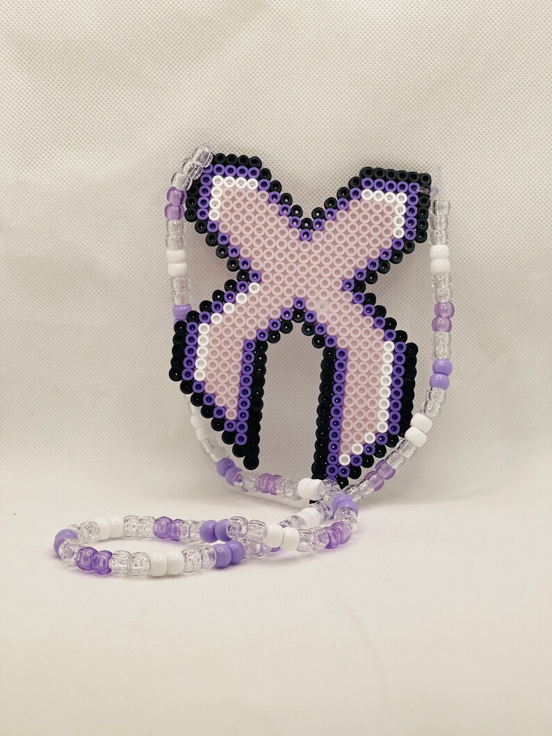 Excision Logo Perler Necklace - Etsy