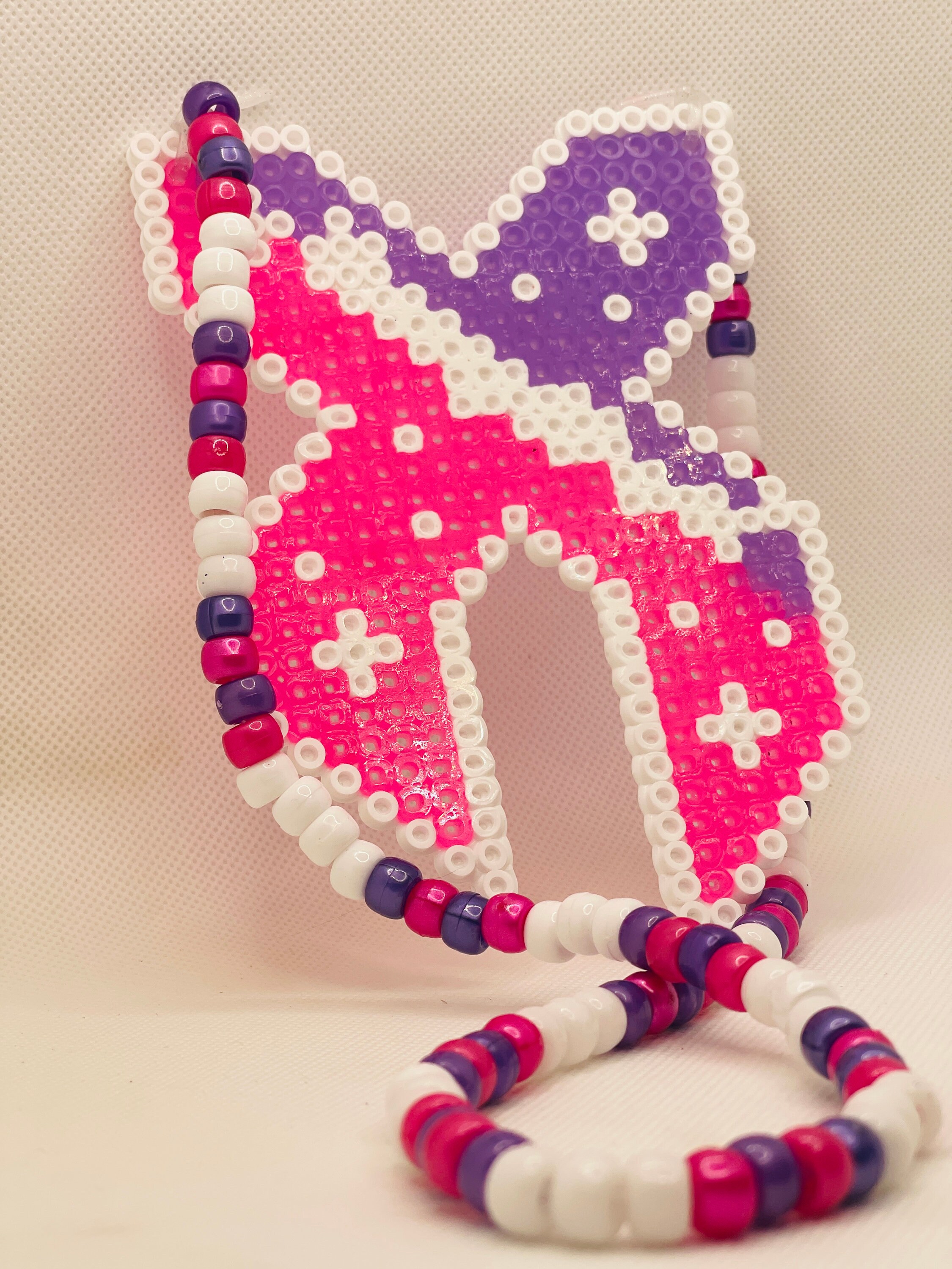 Excision Colorful Kandi Perler Necklaces - Etsy