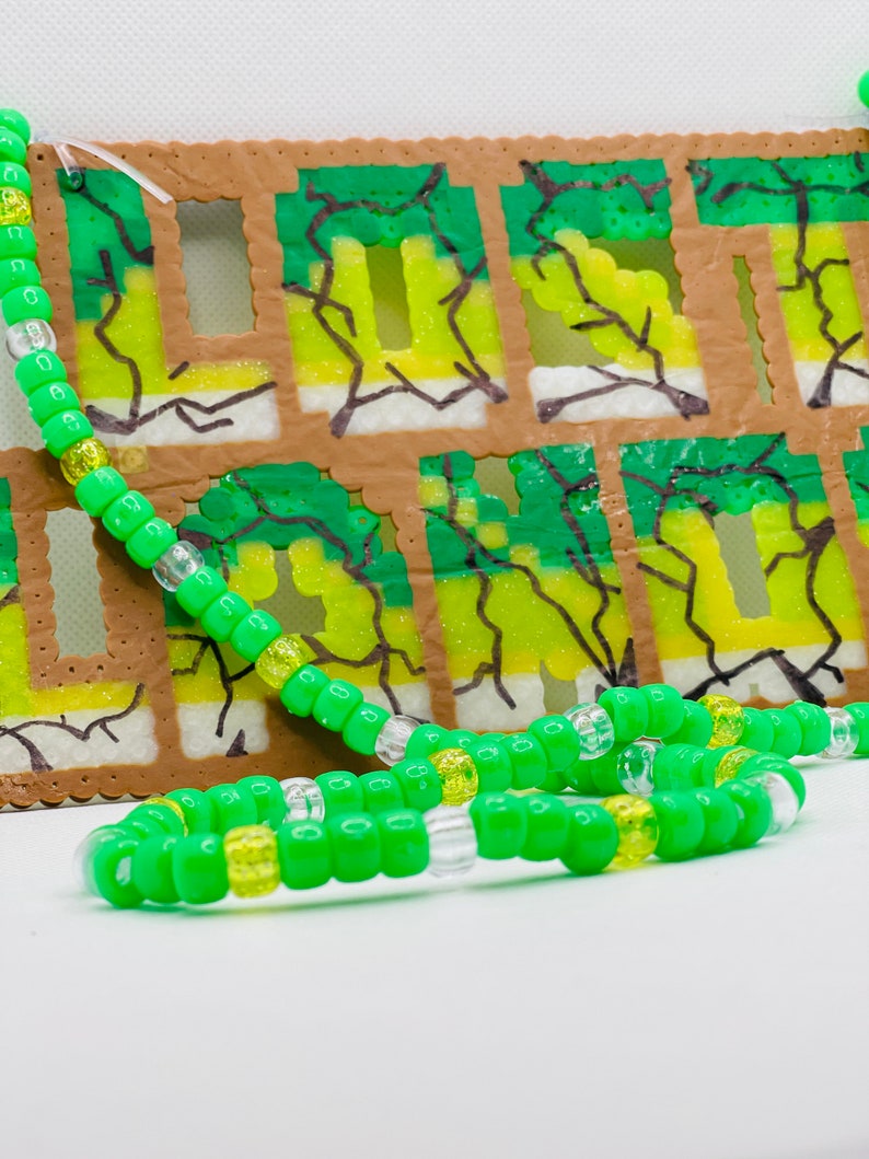 Lost Lands Logo Perler Necklace | Etsy