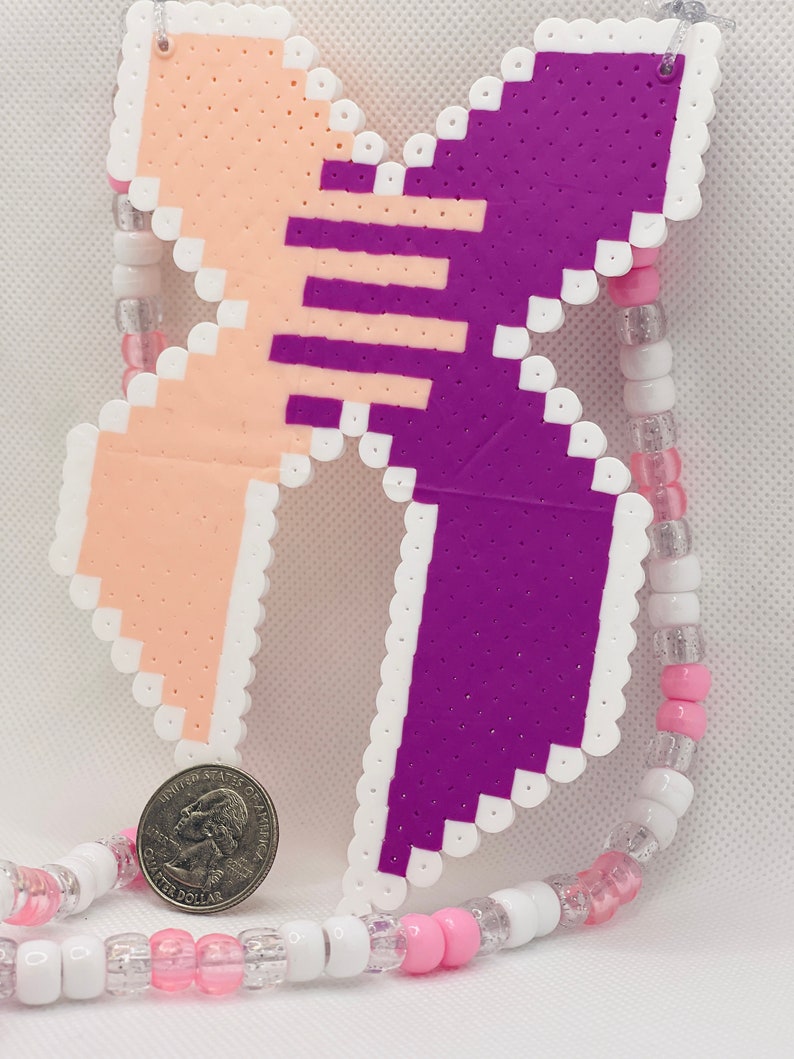 Excision Logo Perler Necklace - Etsy