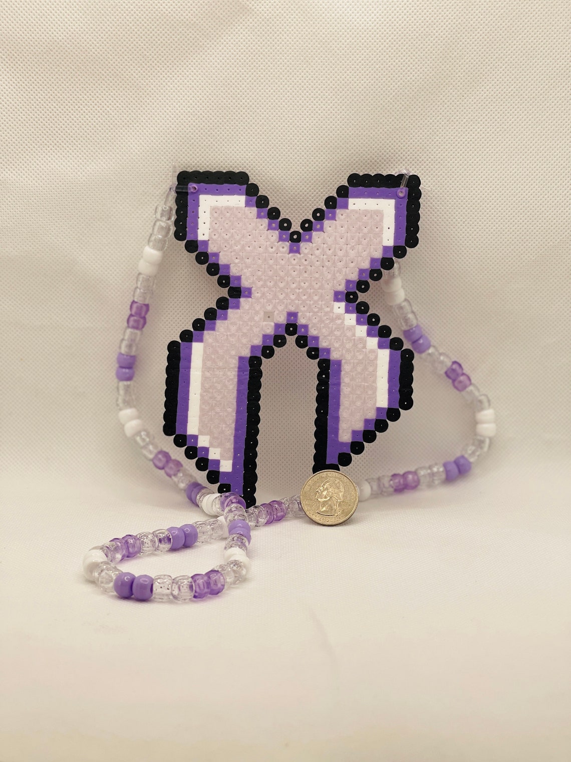 Excision Logo Perler Necklace - Etsy