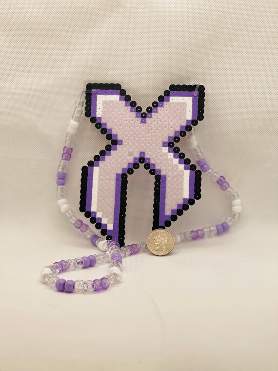 Excision Logo Perler Necklace | Etsy