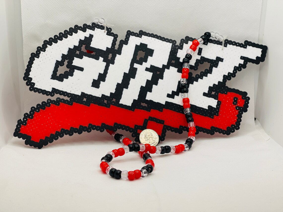 GRIZ Logo Perler Necklace Kandi | Etsy