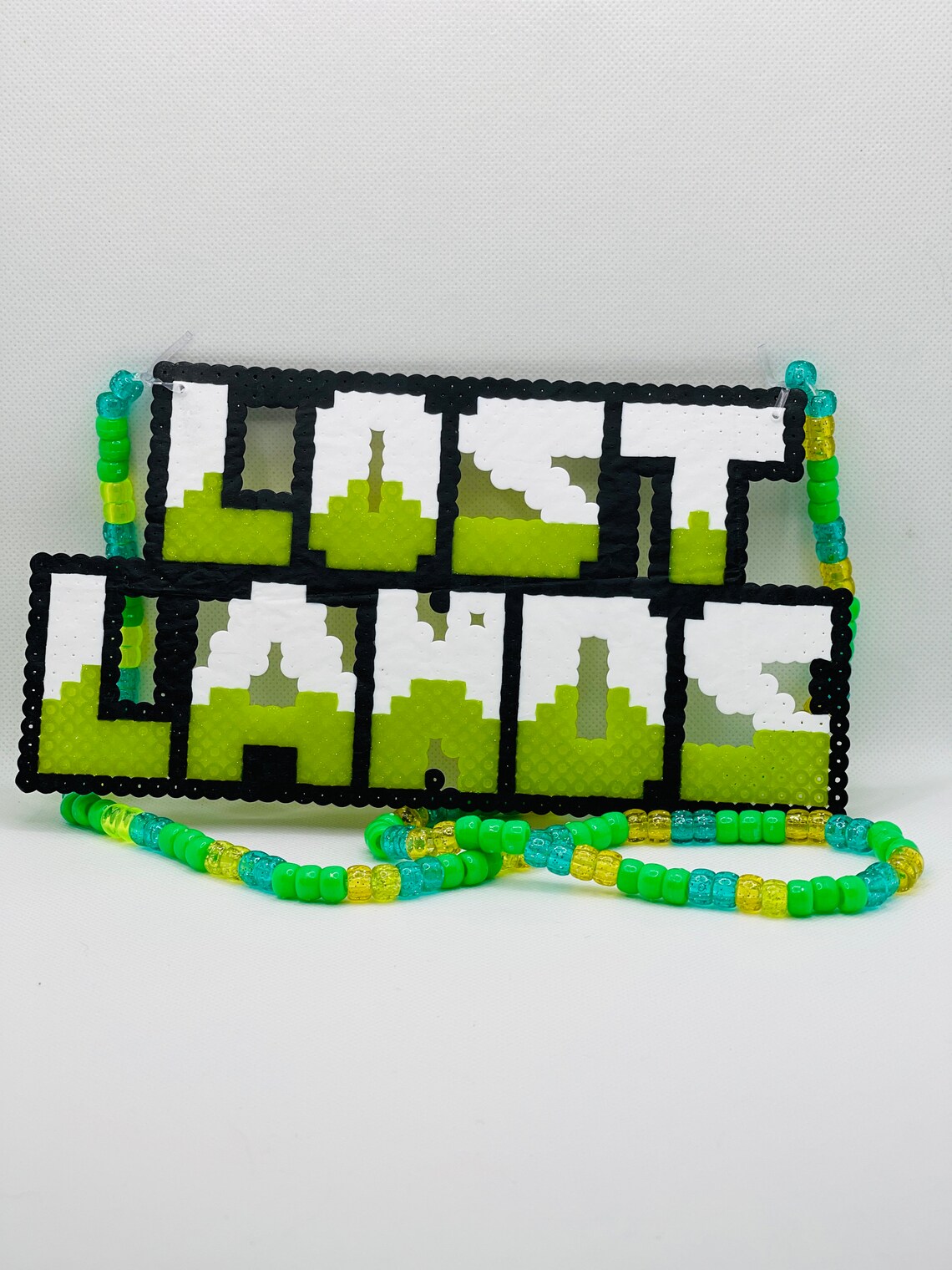 Lost Lands Logo Perler Necklace | Etsy