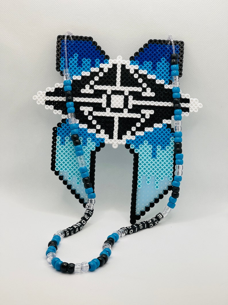 Slander/excision Perler Bead Necklace | Etsy