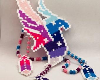 GRIZ DJ Perler Necklace - Etsy