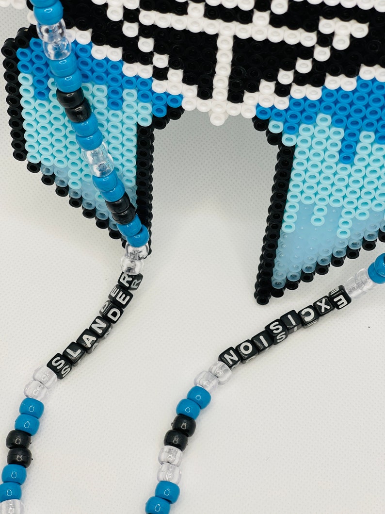 Slander/excision Perler Bead Necklace | Etsy