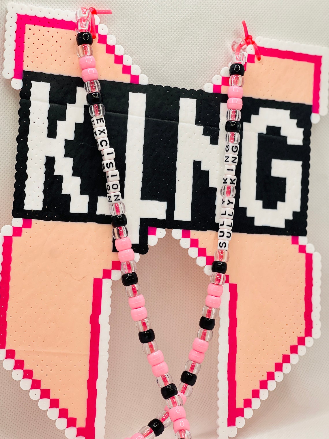 Sullivan King and Excision Perler Kandi Necklace - Etsy