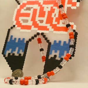 EDC Excision Logo Perler Kandi Necklace - Etsy