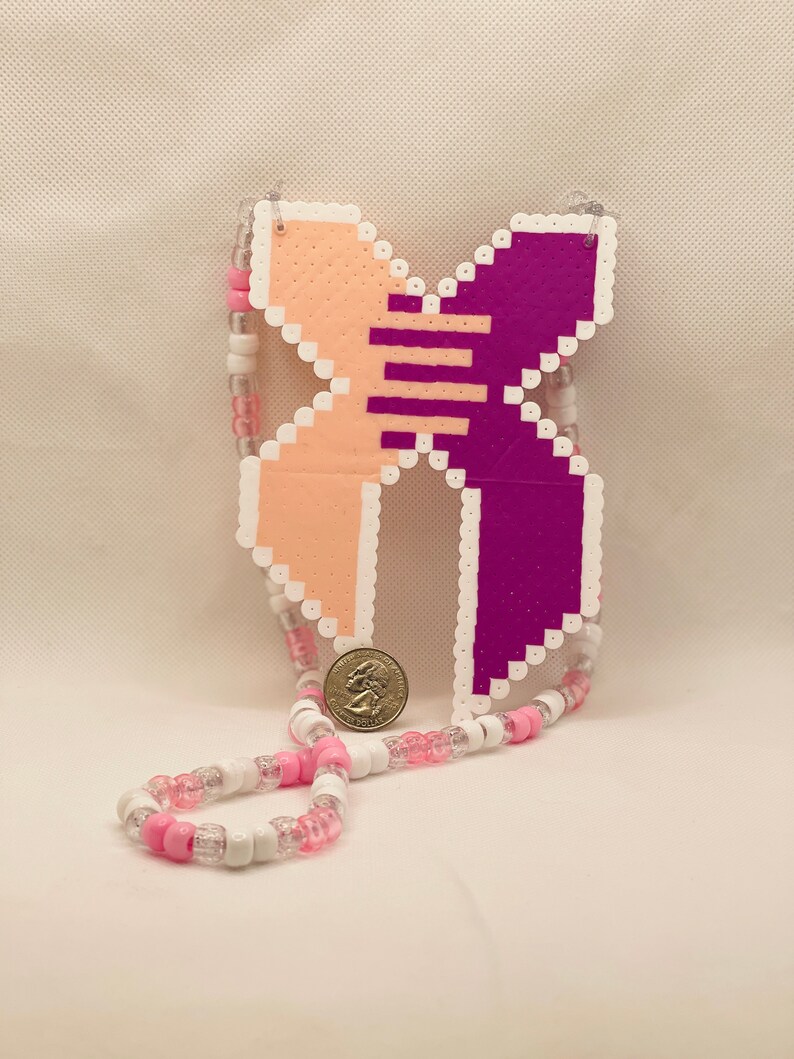 Excision Logo Perler Necklace - Etsy