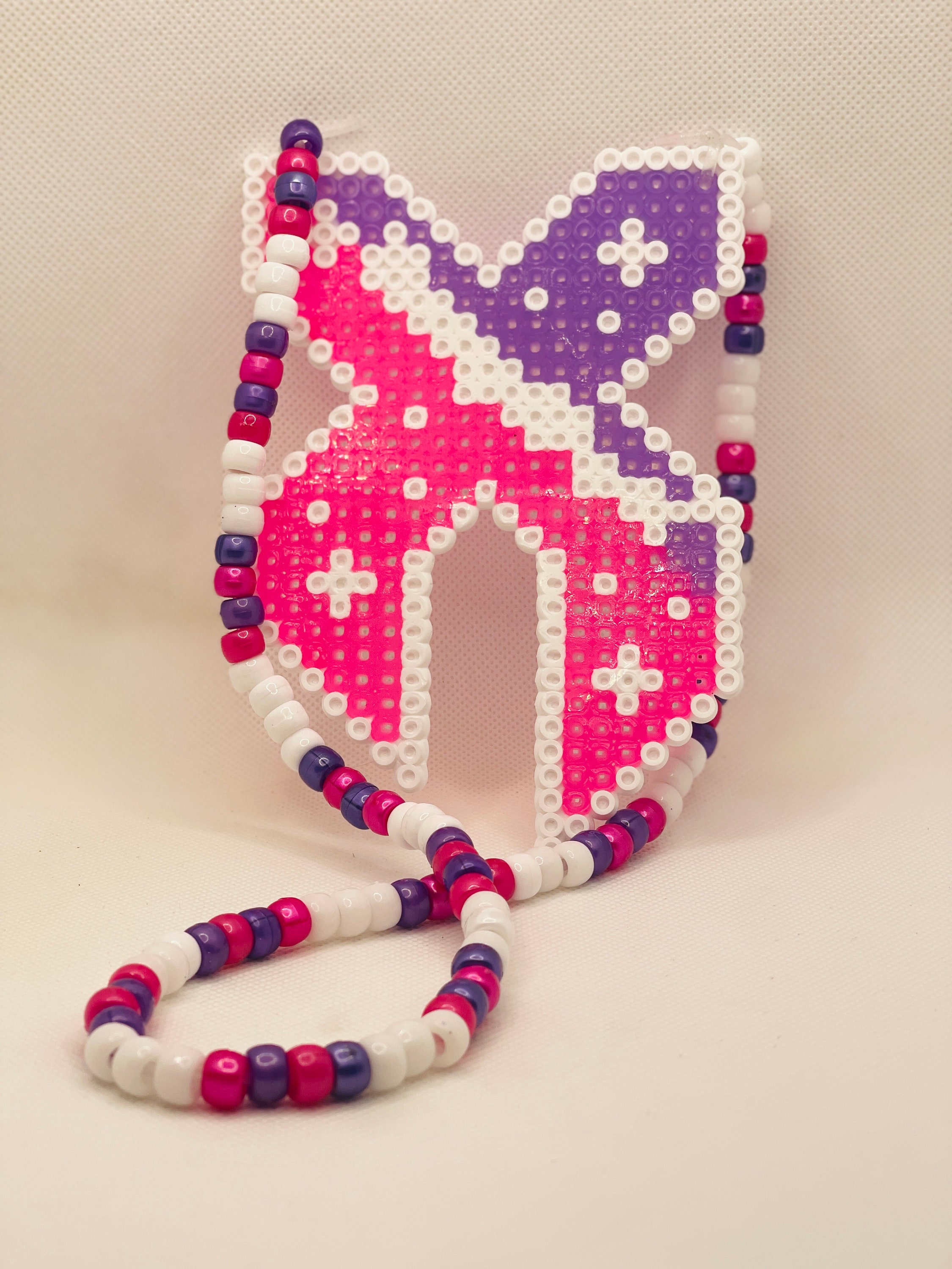Excision Colorful Kandi Perler Necklaces - Etsy