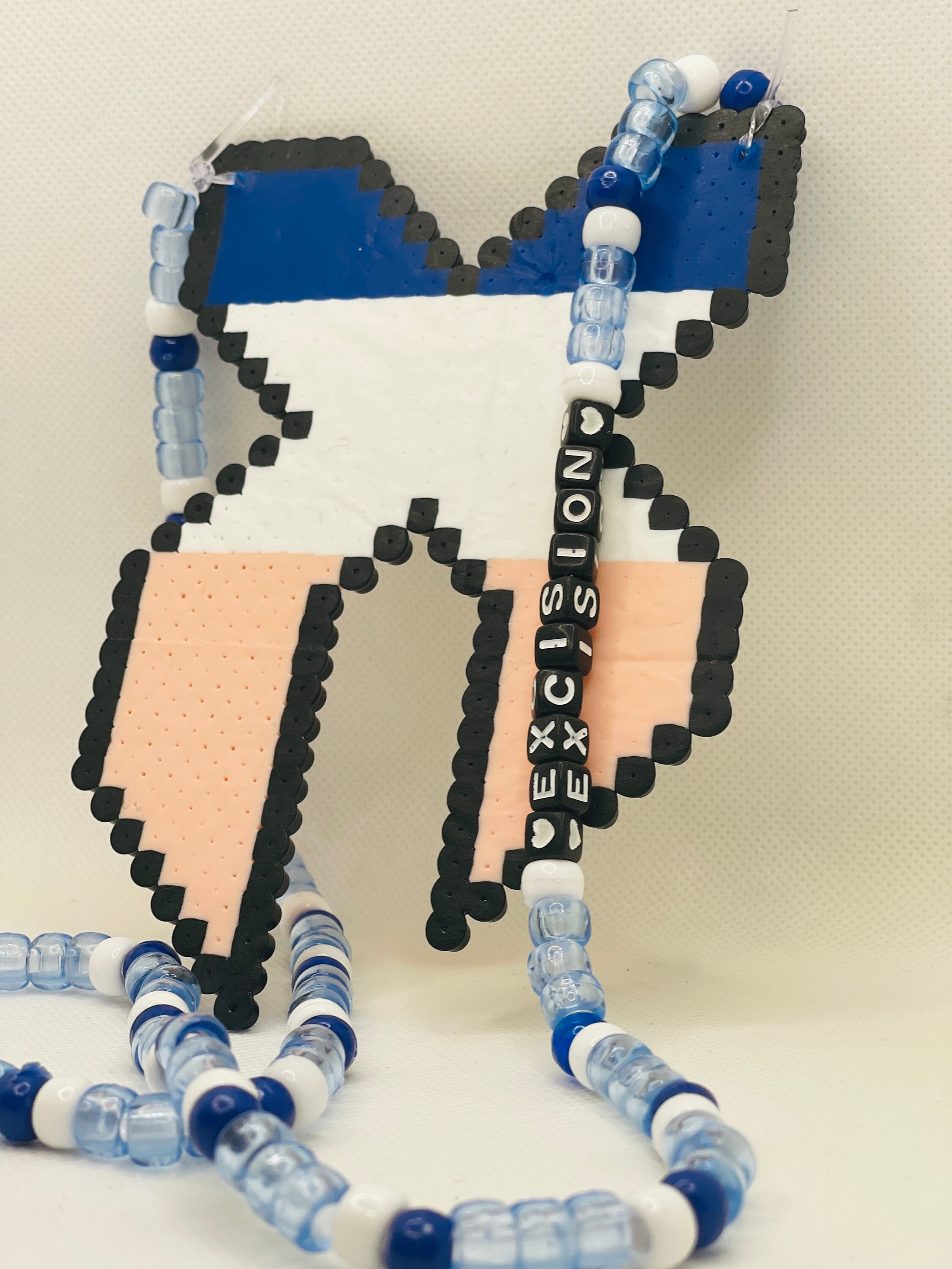 Excision Colorful Kandi Perler Necklaces - Etsy