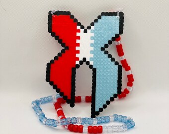 Excision Logo Perler Necklace | Etsy