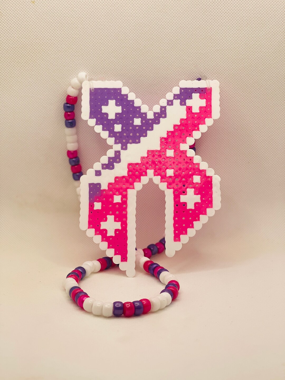 Excision Colorful Kandi Perler Necklaces - Etsy