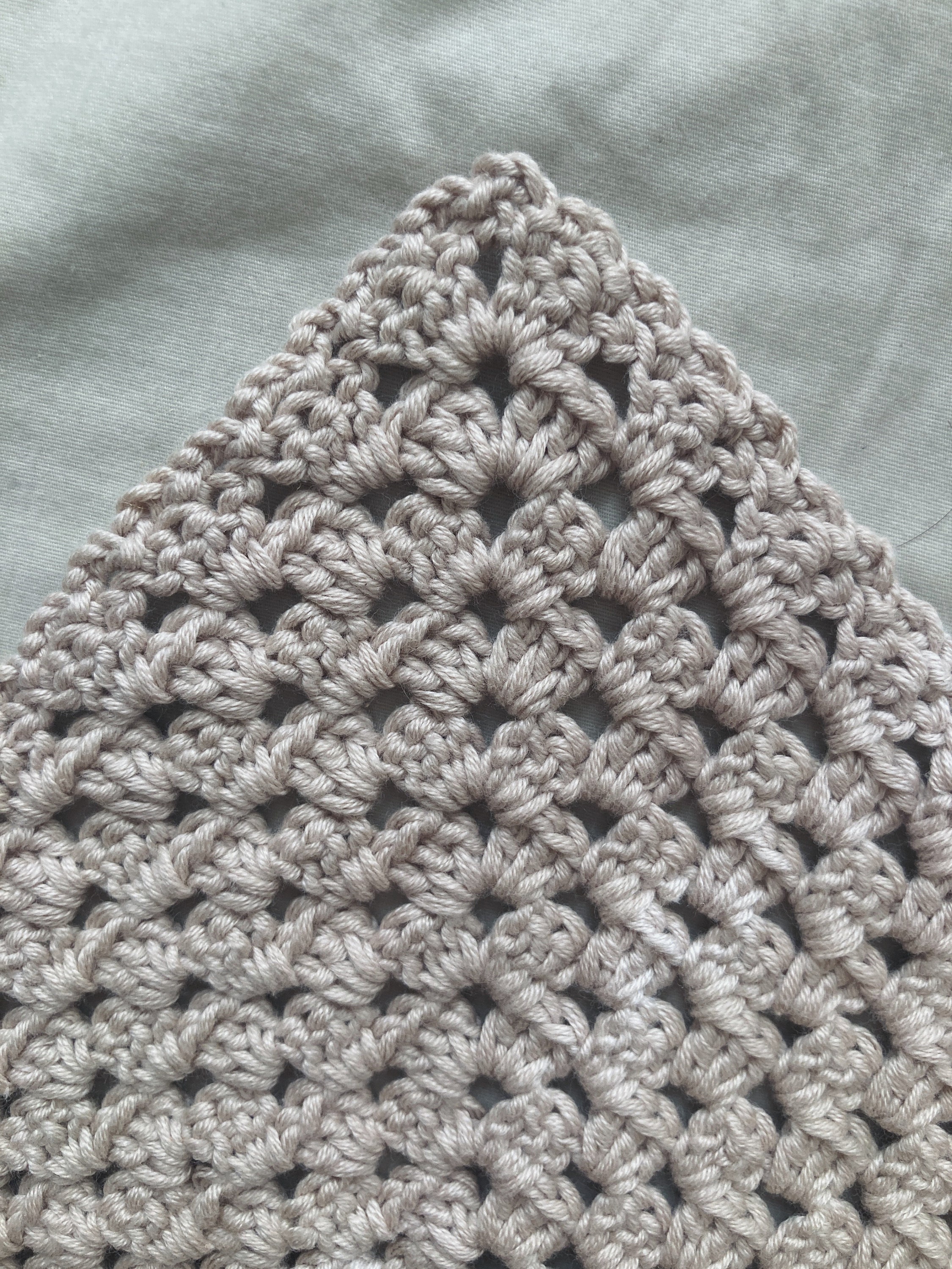 Crocheted Hair Kerchief Kerchief Hair Bandana Cottagecore - Etsy